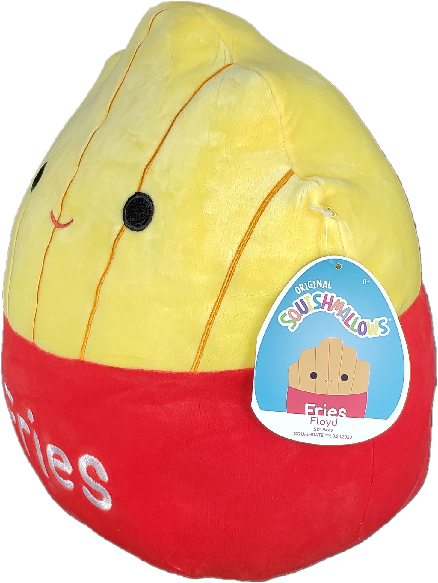 Squishmallow KellyToys 12 Inch (30cm) Floyd The Fries - Super Soft Plush Toy Pillow