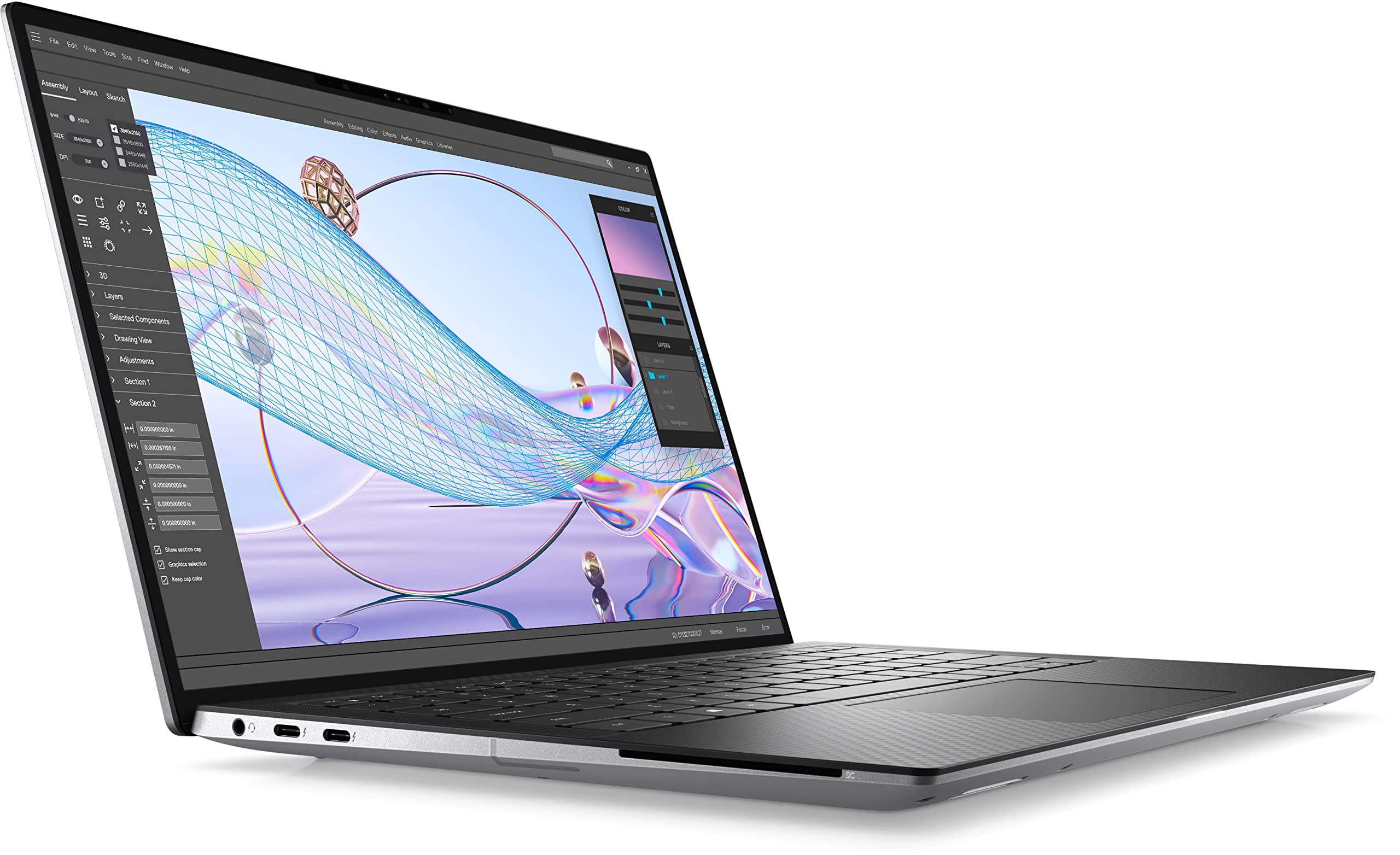 Dell Precision 5000 5470 14" Mobile Workstation - Full HD Plus - 1920 x 1200 - Intel Core i9 12th Gen i9-12900H Tetradeca-core (14 Core) 2.50 GHz - 32 GB Total RAM - 32 GB On-Board Memory - 1 TB SSD
