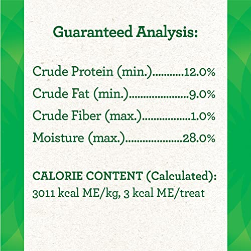 Greenies Feline Pill Pockets for Cats Natural Soft Cat Treats, Catnip Flavor, 1.6 oz. Pack (45 Treats)