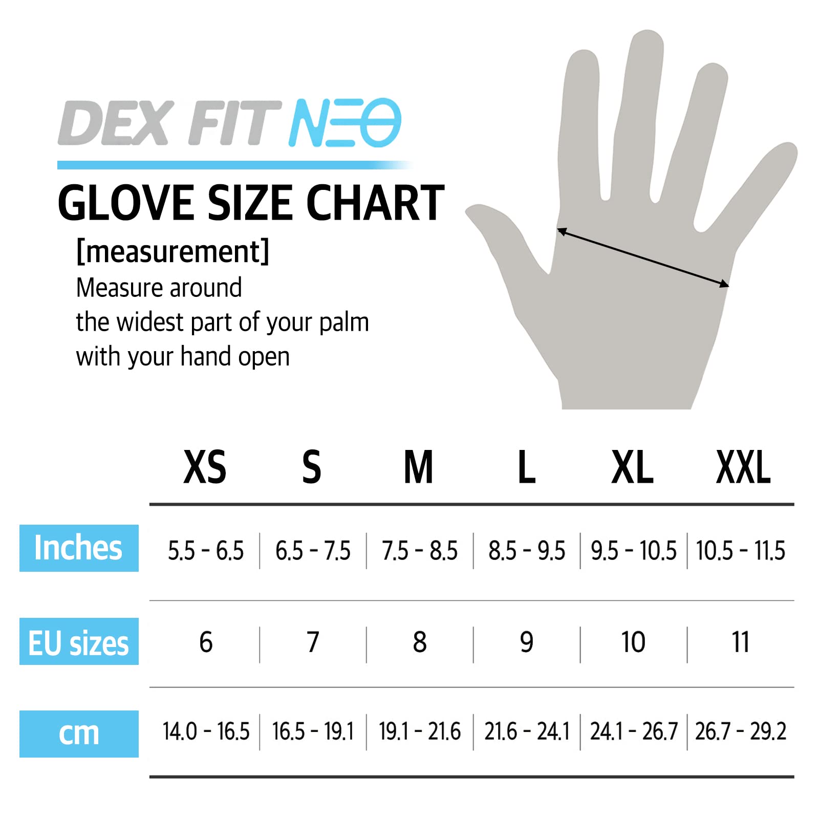 DEX FIT MG310 Mechanic Fingerless Gloves, Durable Reinforcements, Firm Grip, Comfort Fit, Touchscreen Compatible, Thin and Breathable, Washable, Black M (8) 1 Pair