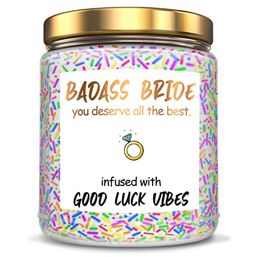 Gifts for The Bride Bridal Shower Gift for Bride to Be Christmas Soy Candle Gift for Best Friends, Sister Bachelorette Gifts for Bride Wedding Gifts Engagement Gifts for Couples Scented Candles