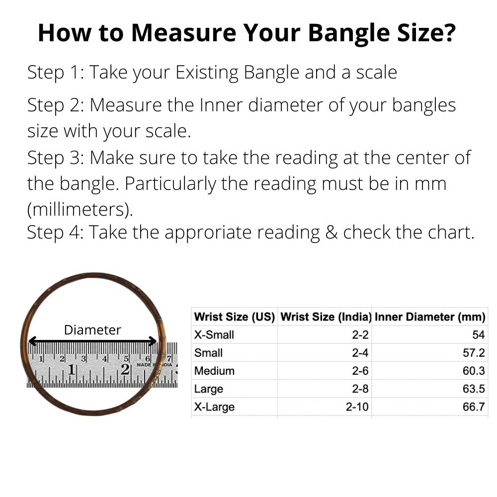 DigiRake Shanka Pola Bangles Original Set with Jewellery Bangle Box | Conch Shell Bangles | Bengali Bangles for Women | Sankha Chudi | Chudi Set | Shell Jewellery For Women (White, Medium)