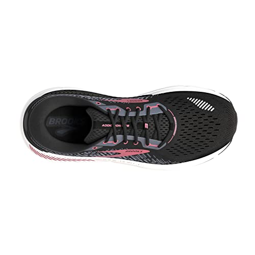 Brooks Women's Addiction GTS 15 Supportive Running Shoe - Black/Ebony/Mauvewood - 5.5 Medium