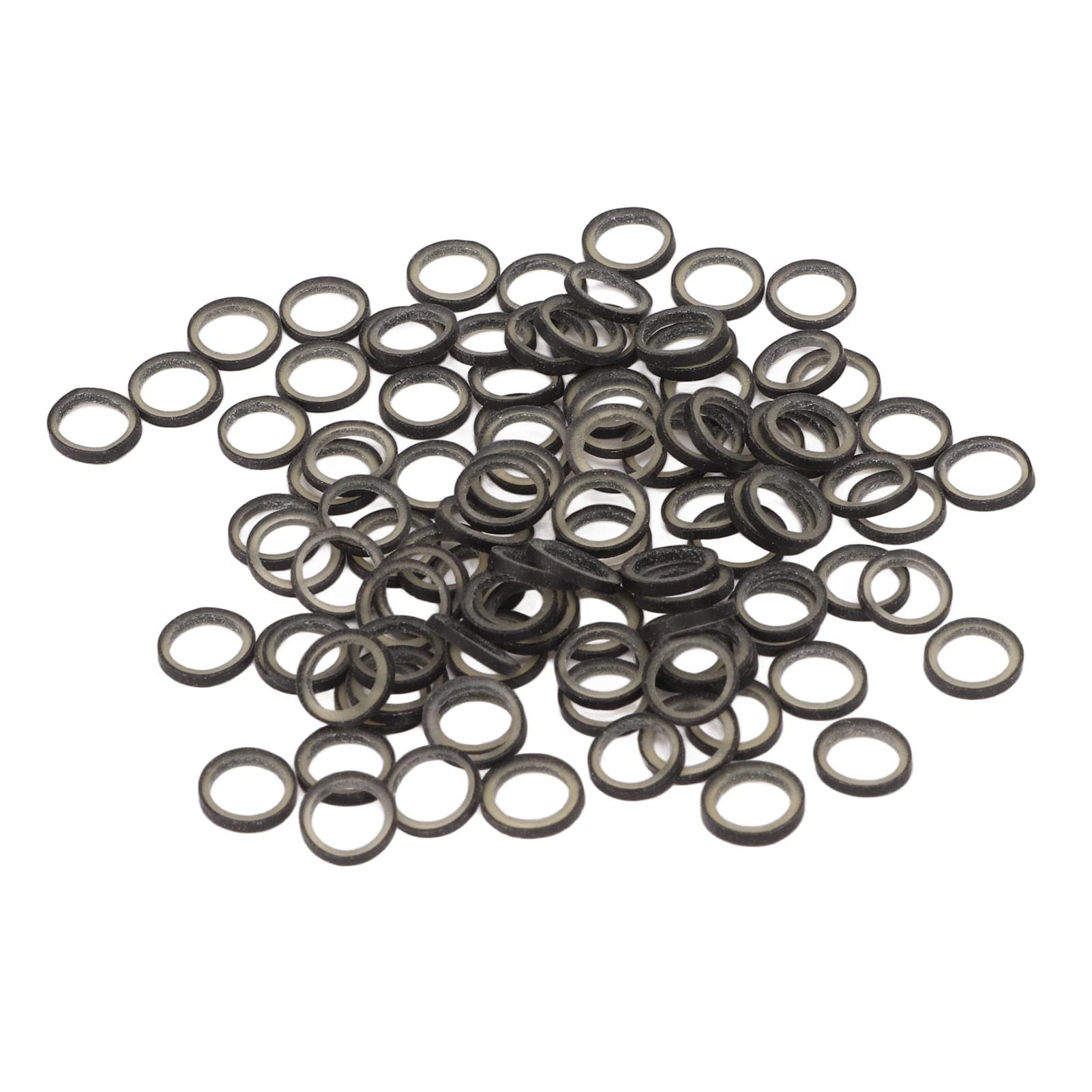 Dental Rubber Bands, Traction Elastic Rubber Bands 3.5 Oz Multifunctional for Braces for Adults (Black)