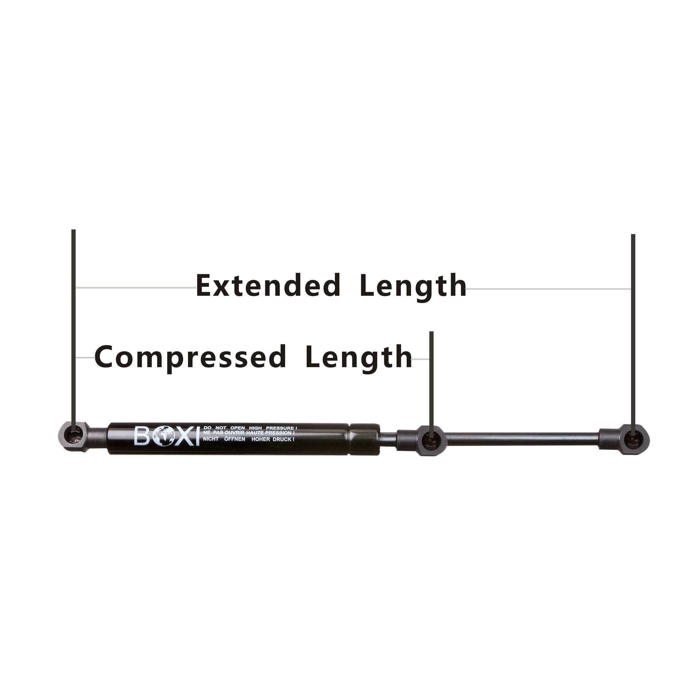BOXI QTY(2) Liftgate Lift Support Gas Struts Shocks Gas Springs Fit for Ford Edge 2007 2008 2009 2010 2011 2012 2013 2014 Hatch/Replaces SG304084 6120 7A1Z78406A10A PM3116