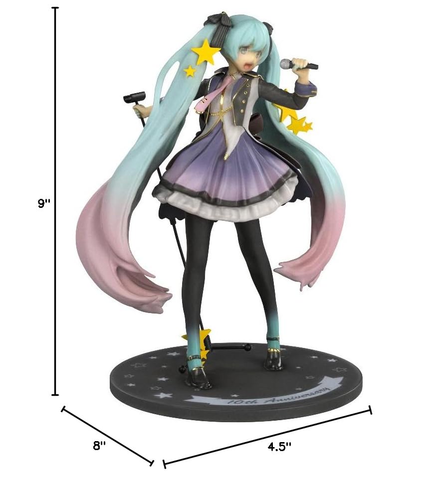 Taito Hatsune Miku 10th Anniversary 7" Action Figure