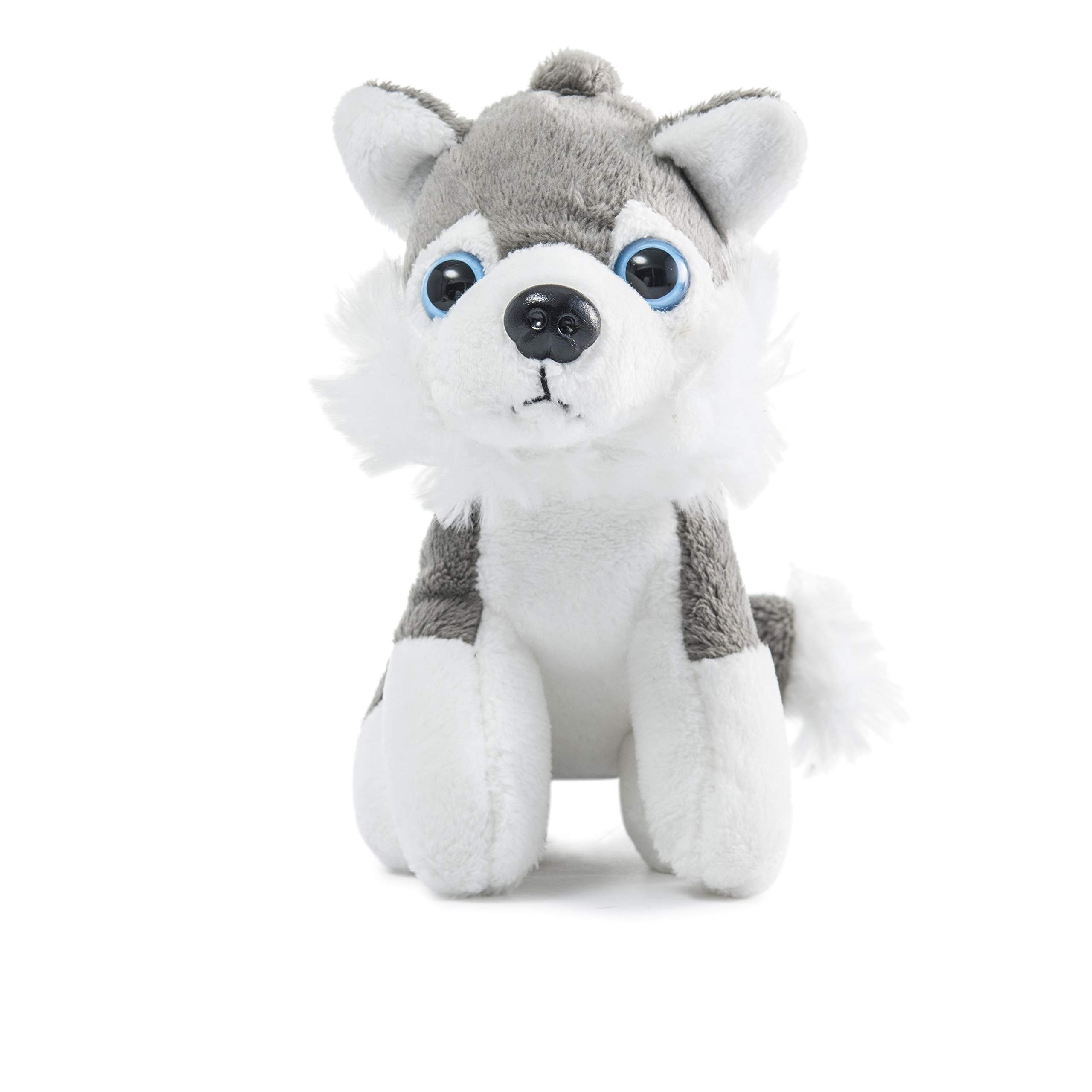 PREXTEX Plush Puppies Set - 6 Small Dog Stuffed Animals with Keychains | 5-Inch Cozy & Cute Puppy Toys for 3-5+ Year Olds
