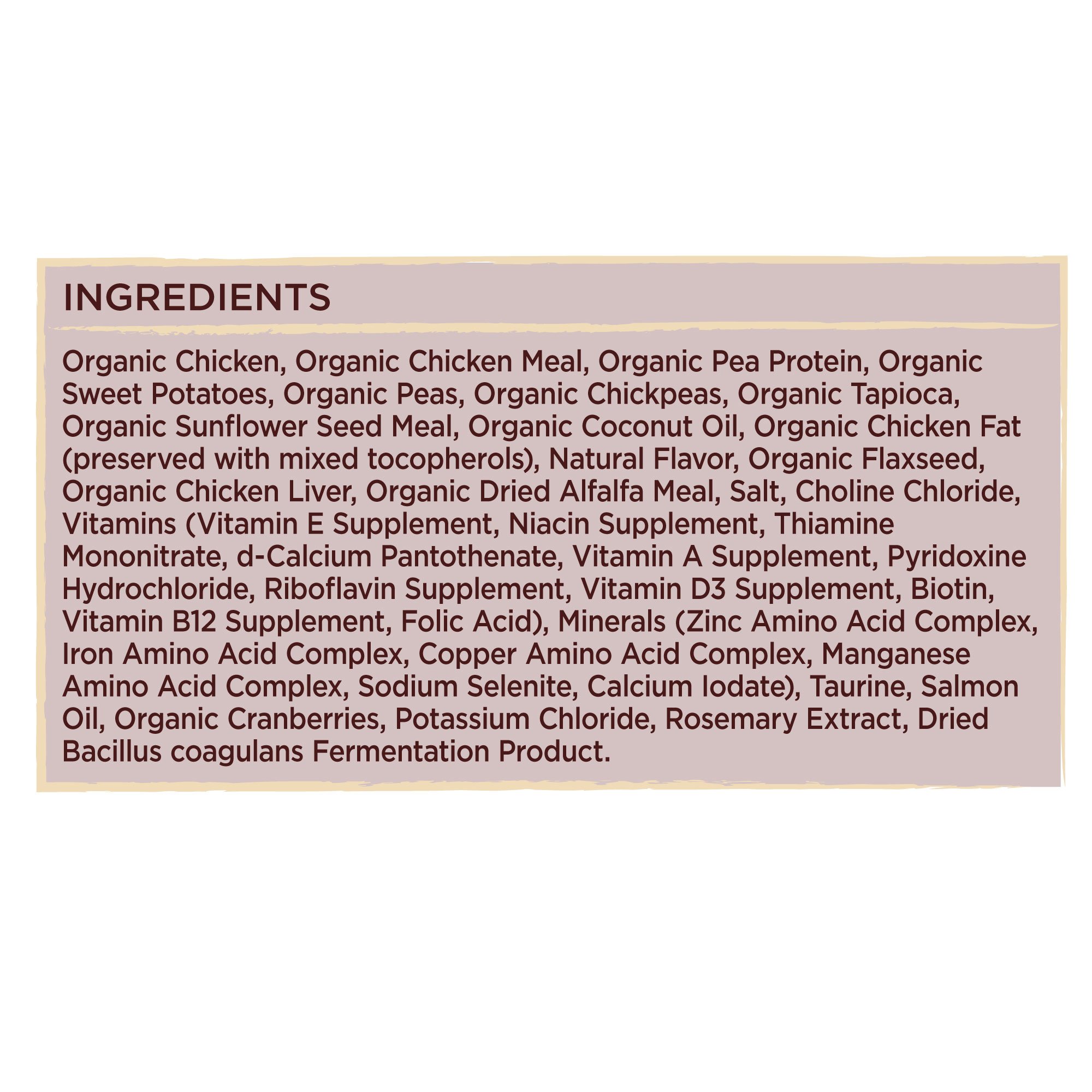 Castor and Pollux Organix Organic Dry Dry Cat Food