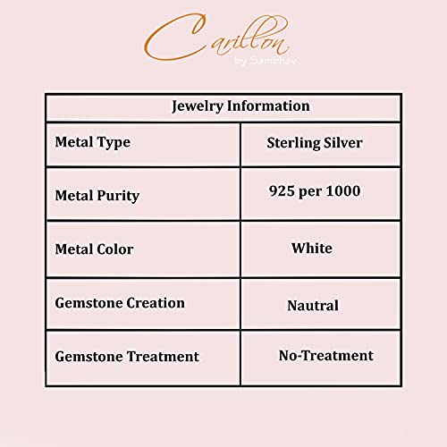 CARILLON Solitaire Accents 1 Ctw Oval Amethyst Gemstone 925 Sterling Silver Women Wedding Ring Jewelry (Rose Plated, 11)