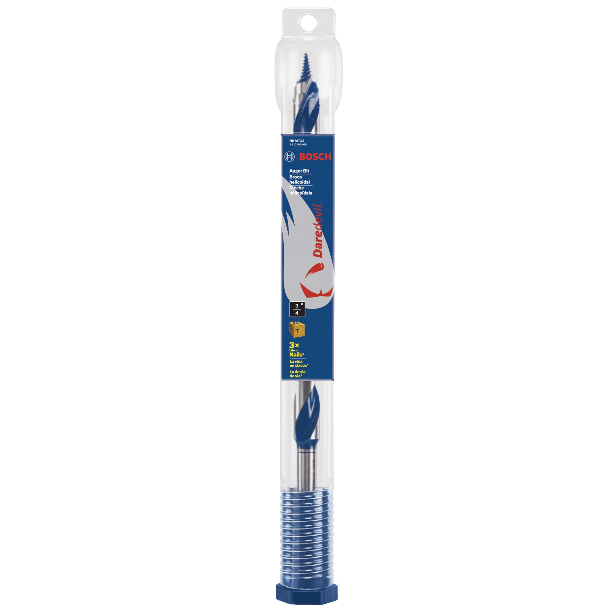 Bosch NKMT08 1/2 In. x 13 In. Daredevil Auger Bits