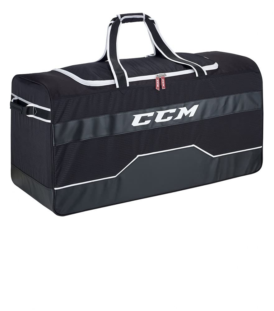 CCM 340 Deluxe Player Hockey Bag, (Black) (SR (37" L x 19" H x 16.5" W))