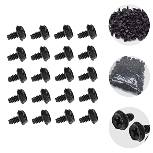 DIKACA Screws 300 pcs pci Fastener PSU Power Screw Round Computer Replacement I for Fixing Metal Slot Head Accessory Mounting Case Case Pc Computers