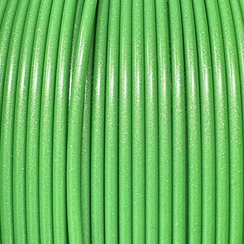 Gizmo Dorks Glitter PLA 3D Printer Filament 1.75mm 1kg, Green