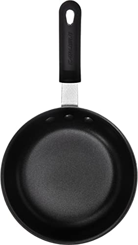 Carlisle FoodService Products 60907XRS Scratch-Resistant Aluminum Non-Stick Fry Pan With Removable Silicone Sleeve, 7