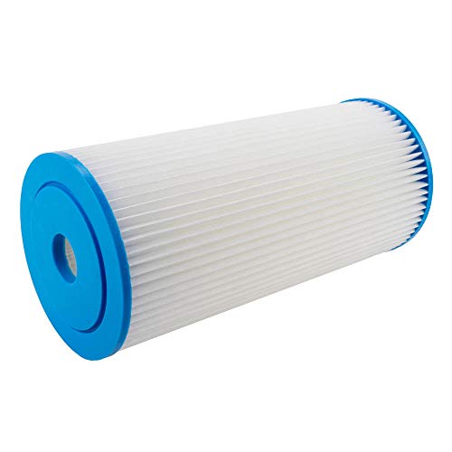 Clear Choice Sediment Water Filter 50 Micron 10 x 4.50" Water Filter Cartridge Replacement 10 inch RO System 150238, WHCF-WHPLBB, 8-Pk