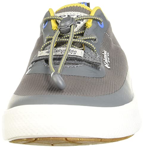 Columbia Mens Dorado CVO PFG Boat Shoe, Ti Grey Steel/Electron Yellow, 12 Wide US