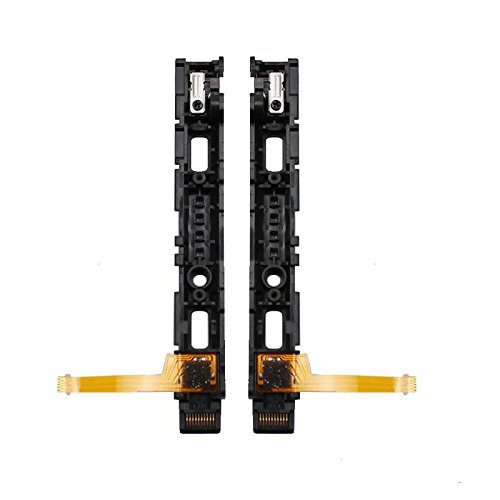 Replacement Right Left L R Slider Rail with Flex Cable Fix Part for Switch NS NX Joy-Con Console (Left)