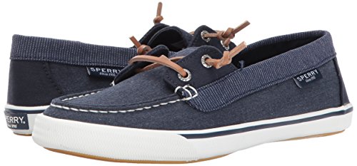 Sperry Womens Lounge Away Sneaker, Navy, 7.5