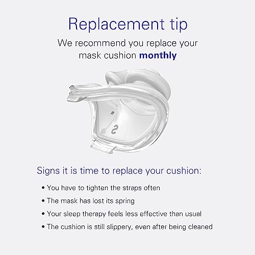 ResMed Nasal Pillow for AirFit P10 - Features Dual-Wall Technology - Single Pair, Small