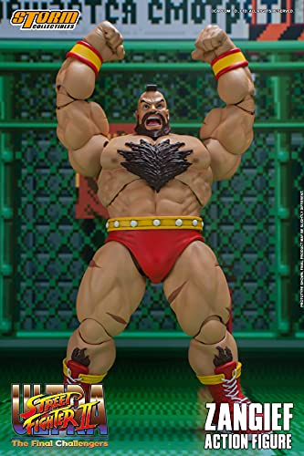 Storm Collectibles - Ultimate Street Fighter II: The Final Challenger - Zangief, Action Figure, STM87180 Red