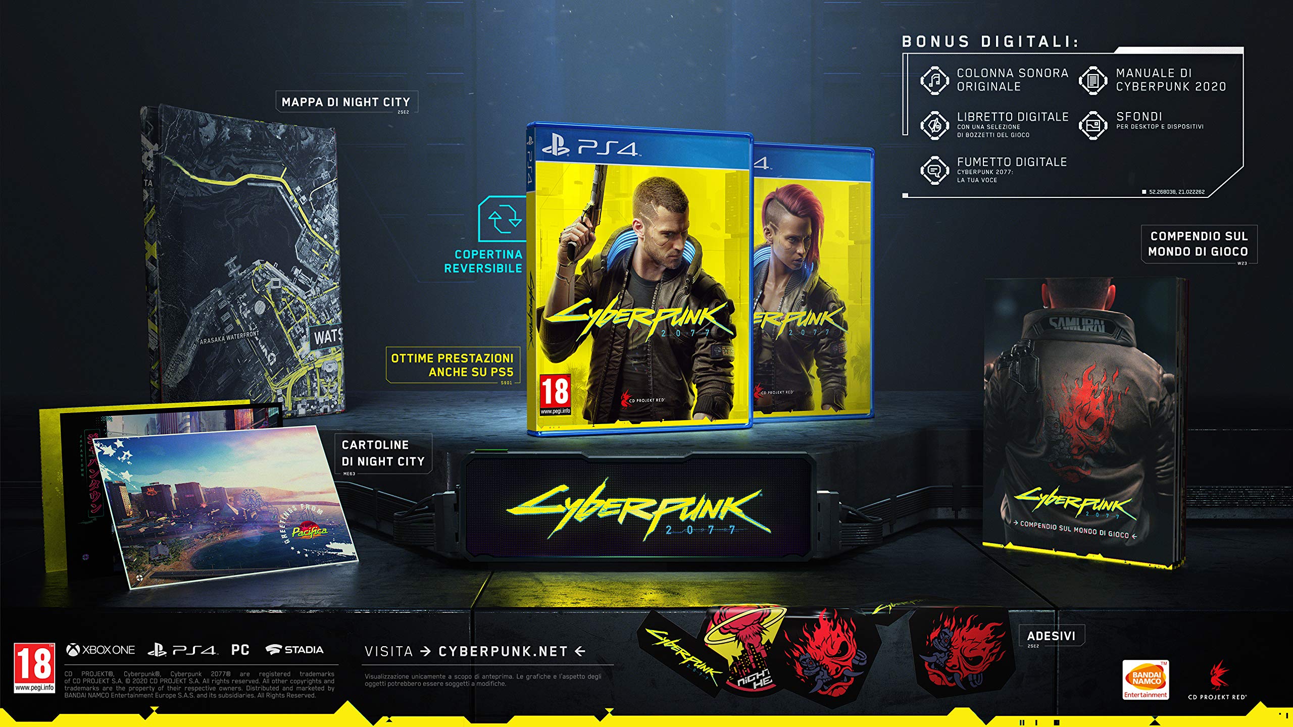 PS4 - Cyberpunk 2077 - [PAL EU - NO NTSC]