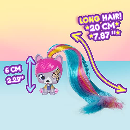 IMC Toys VIP Pets Mini Fans Color Boost S2 2-Pack - Includes 6+ Surprise Accessories| Kids Age 3+