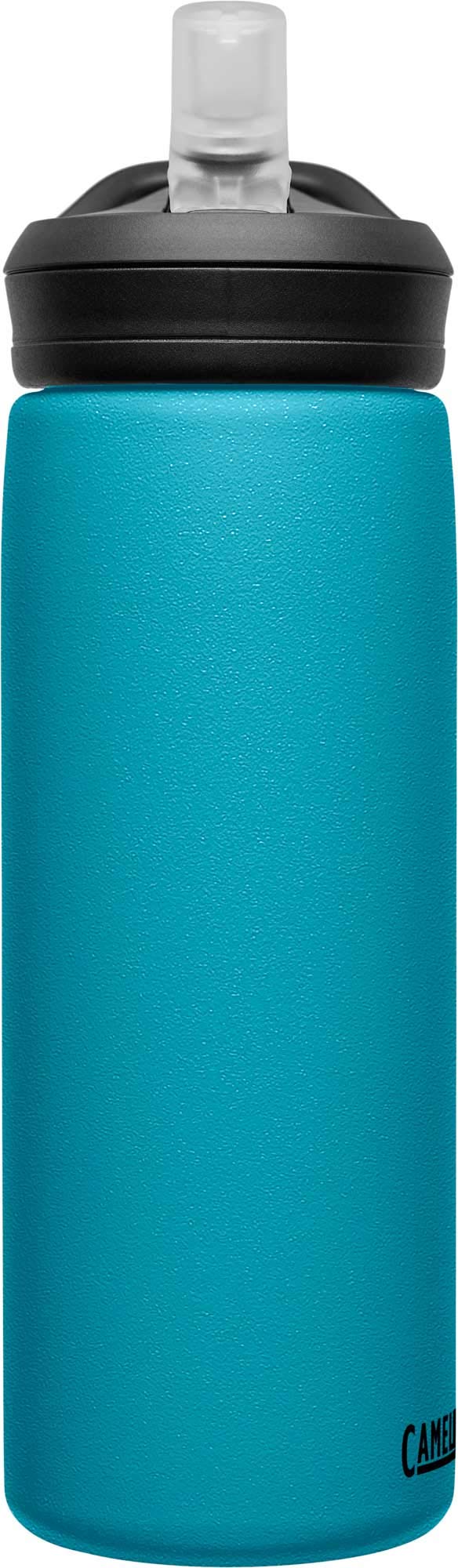 CamelBak eddy+ Water Bottle with Straw 20oz - Insulated Stainless Steel, Larkspur