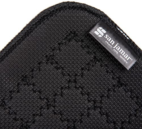 Carlisle FoodService Products Ultigrip Neoprene Commercial Hot Pad Pan Holder, 7" X 7", Black