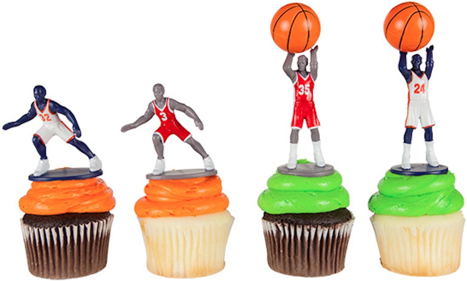 Kaskey Kids Basketball Guys - Red/Blue Inspires Kids Imaginations with Endless Hours of Creative, Open-Ended Play β Includes 2 Teams & Accessories β 21 Pieces in Every Set!