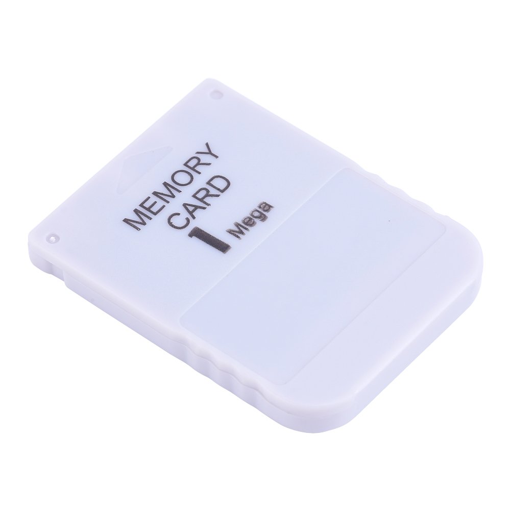 Richer-R Memory Card, PS1 Memory Card 1MB Memory Card Stick for Playstation 1 One PS1 Game