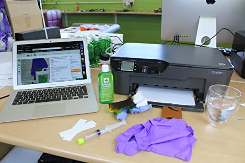 Printhead Hospital Printer Cleaning Kit for Canon Hewlett Packard HP Deskjet Officejet Photosmart - 5 oz | Easy to use kit to Clear Printer nozzles