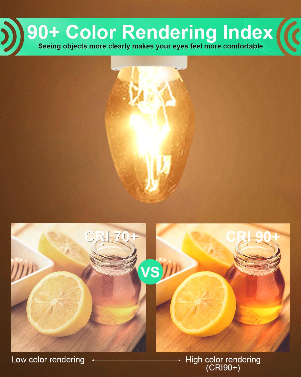 MEQIQTEK Salt Lamp Bulb - Scentsy Light Bulbs for Plug in Wax Warmer - 15 Watt Night Light Bulbs - E12 Bulbs for Household Salt Lamp - C7 Bulb Shape, 15packs