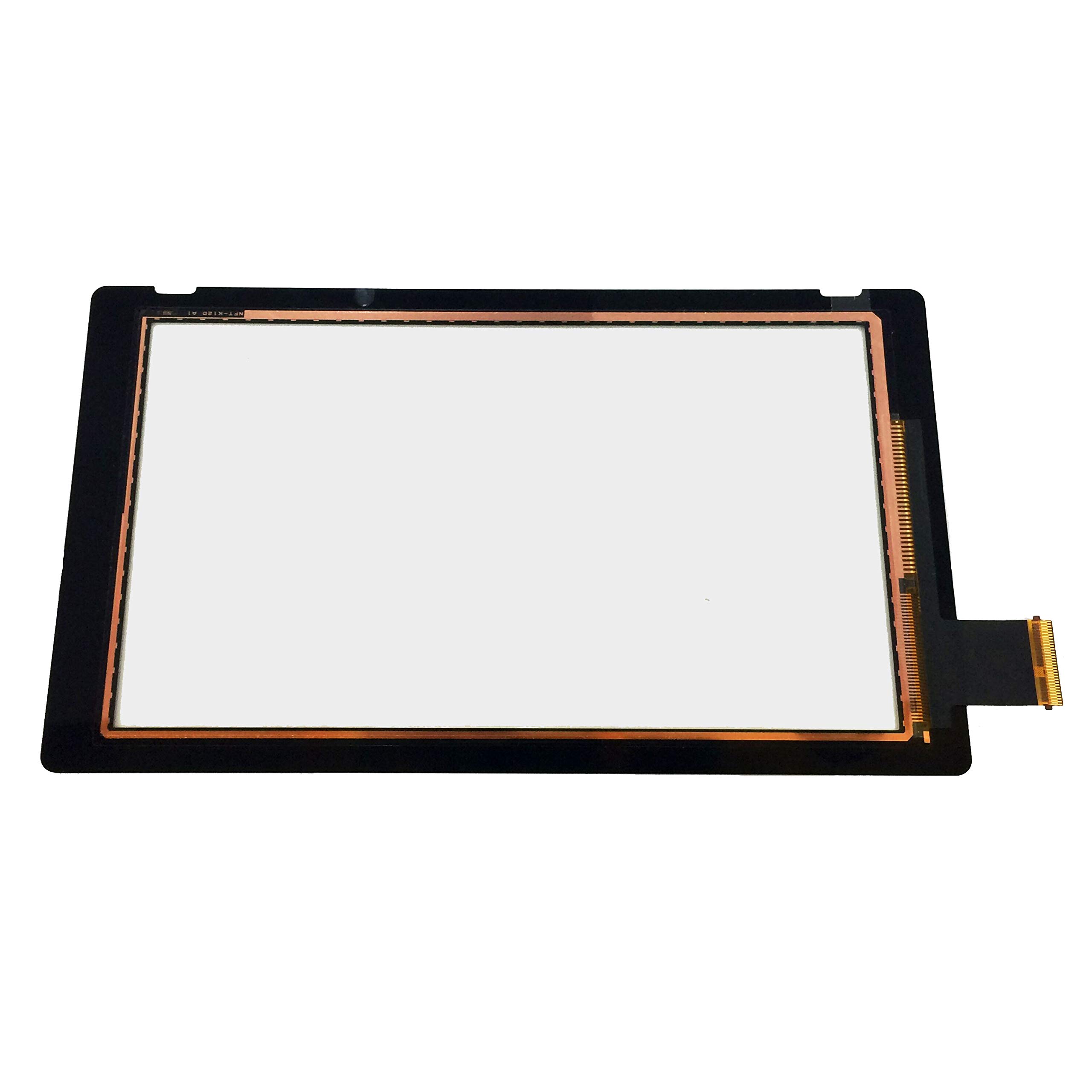 BRHE Touch Screen Digitizer Glass Replacement Parts Front Panel Lens with Replacement Repair Tools Kit for Switch/Lite(2017/2018, Switch)