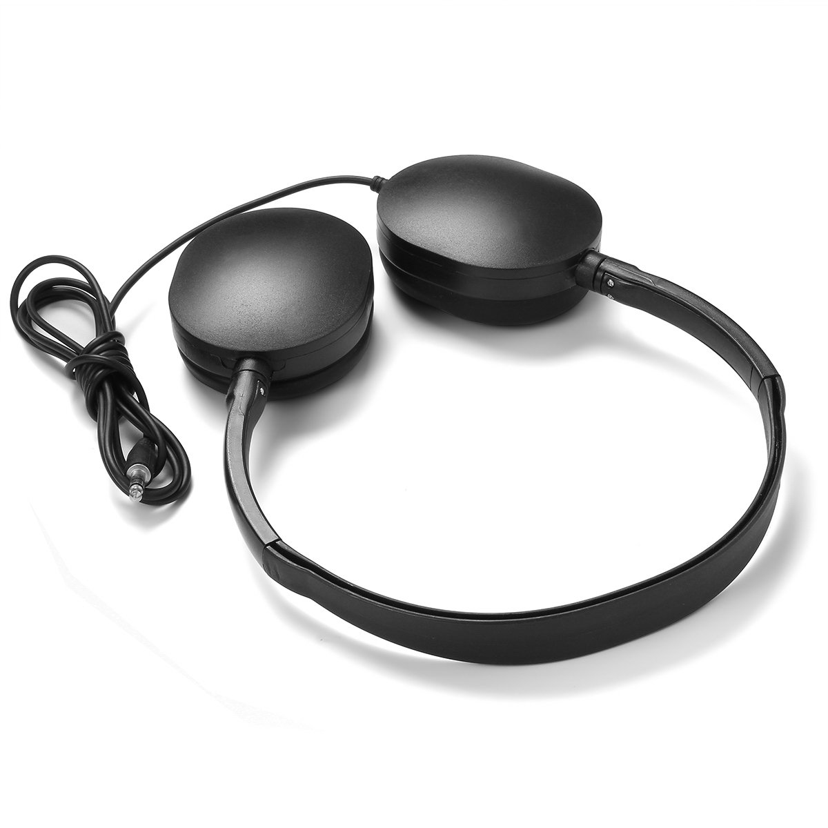 Kaysent Wholesale Bulk Earphone Earbud Headphone (KHP-025) 25 Pack Wholesale Headphone for School,Airplane,Hospital,Students,Kids and Adults