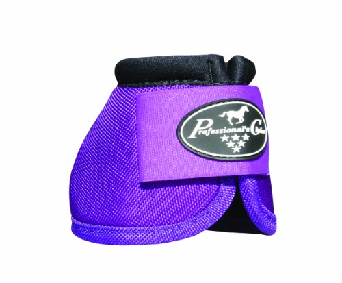 Professional's Choice ★ Ballistic NO Turn Overreach Bell Boots All Colors & Sizes (Purple, Large)