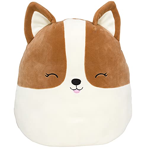 Squishmallows 12-Inch Corgi - Add Regina to Your Squad, Ultrasoft Stuffed Animal Medium-Sized Toy, Official Kellytoy Plush