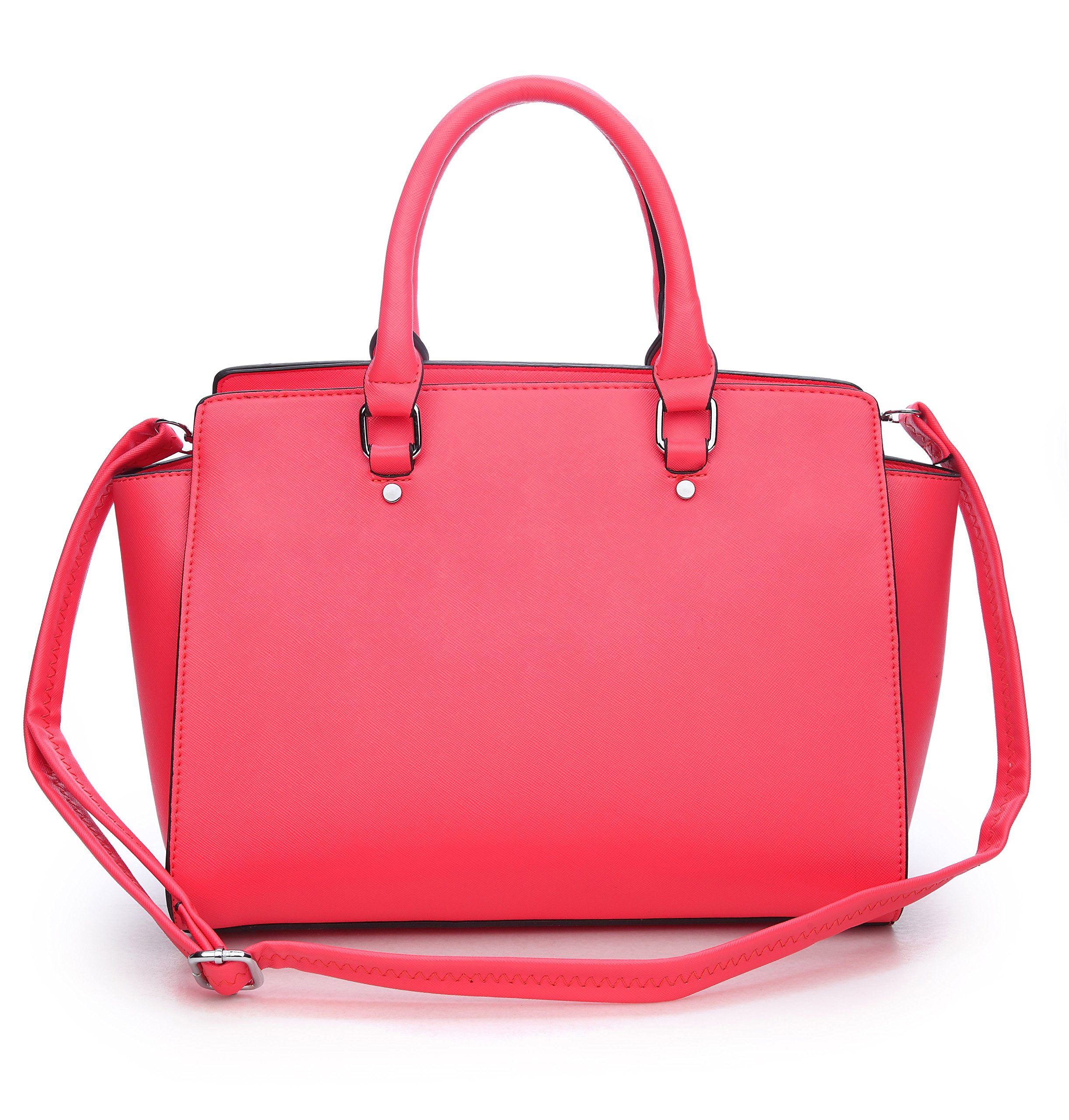 Major-Q Large Fashion Designer Women Handbags, Gray