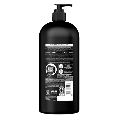 TRESemmé 24 Hour Volume Shampoo with Pump For Fine Hair Formulated With Pro Style Technology 39 Fl Oz