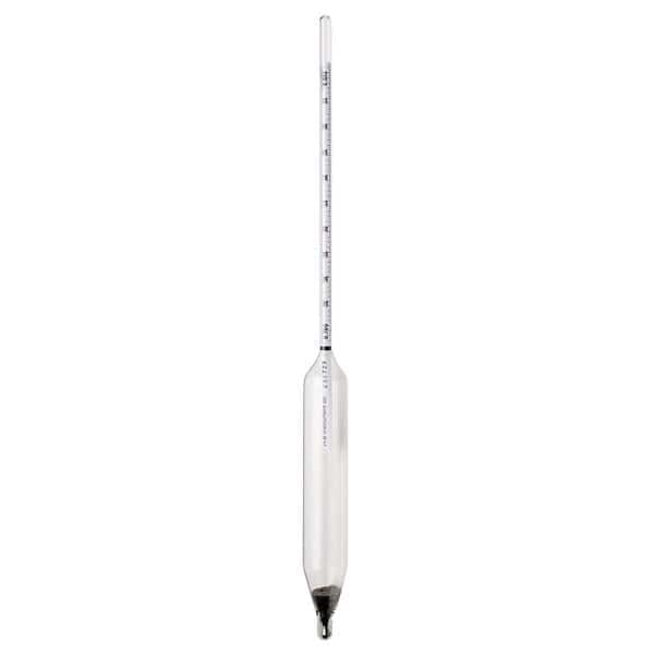 Cole-Parmer 0.800/0.850 Specific Gravity ASTM 85H Hydrometer for Light Liquids