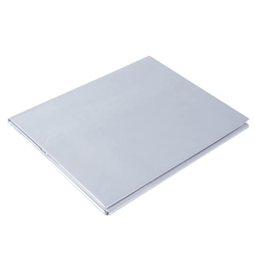 Home Details Oblong Tablecloth Protector | 60β x 120β | Kitchen | Durable Construction | Crystal Clean Vinyl