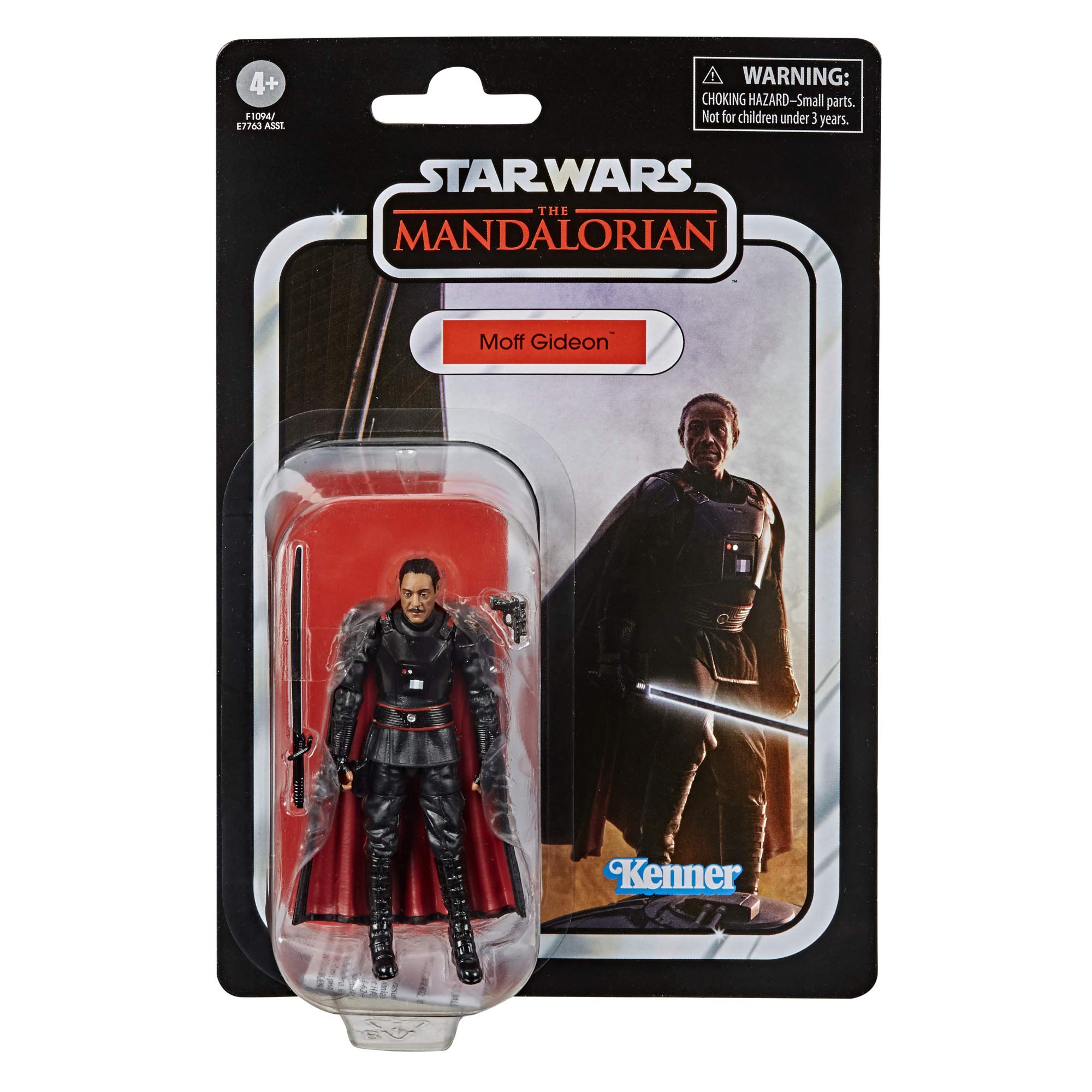 STAR WARS The Vintage Collection Moff Gideon Toy, 3.75-Inch-Scale The Mandalorian Action Figure, Toys for Kids Ages 4 and Up