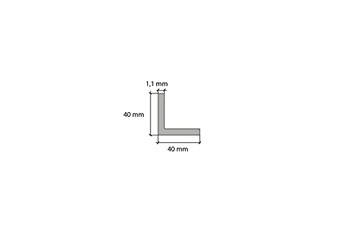 Cezar Brown Plastic PVC Corner 90 Degree Angle Trim Wall Corner Guard Edge Protector Waterproof Profile (Corner Angle 2" x 2", 8') (Set of 2)