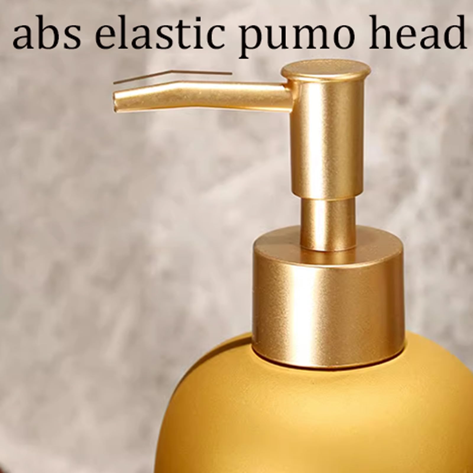 Ceramic Soap Dispenser Light Luxury Hand Sanitizer Nordic Wash Set Equipped with Tray for Neat Storage and Matte Texture