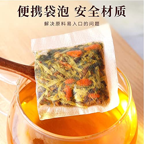 Chrysanthemum Cassia Seed Tea Bag 5.3 oz Honeysuckle Wolfberry Osmanthus Burdock Flower Tea 150g
