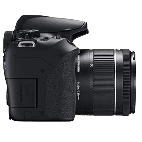 Canon EOS 850D/Rebel T8i Vlogger Kit:EF-S 18-55mm,EF 75-300mm & 420-800mm Lenses,128GB Memory,Tripod,3 Piece Filter Kit,Gadget Bag,Remote Shutter,USB Card Reader,Cleaning Kit & Software Package