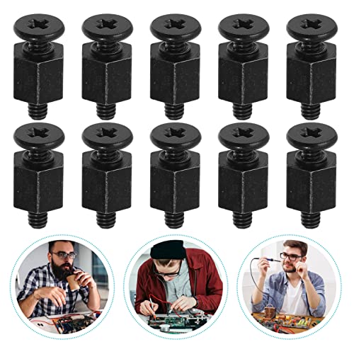 DIKACA Computers Laptops 20 pcs Fastener Mounting Computer Screw M Replacement Fixing Metal Motherboard Kit Accessory Screws Ssd Installation State for Maintain Drive Laptop Stand