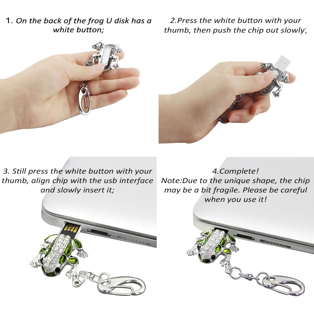 CHUYI Green Diamond Metal Heart Key Vintage Copper Key Shape 32GB USB 2.0 Flash Drive Cool Pen Drive Memory Stick Data Storage Thumb Drive Pendrive U Disk Gift (Green)