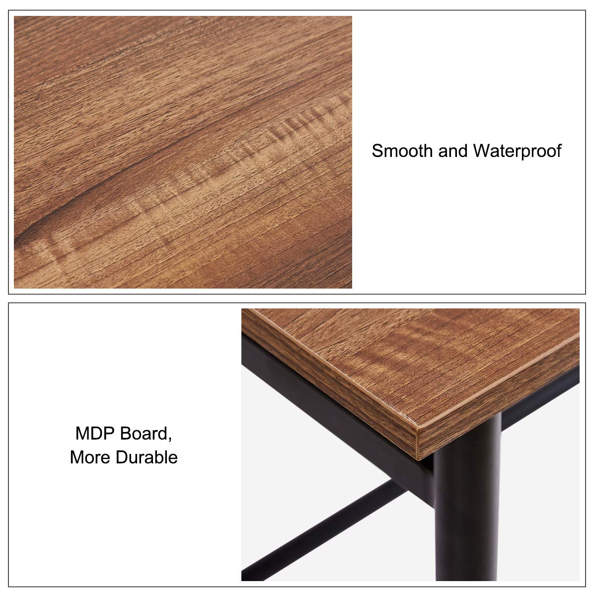 Computer Desk, Sturdy Office Desk, Modern Simple Study Desk, Writing Computer Desk, Home Office Desks, Rustic Computer Table, Home Office Industrial Style Laptop Table, Work Desk, Notebook Desk