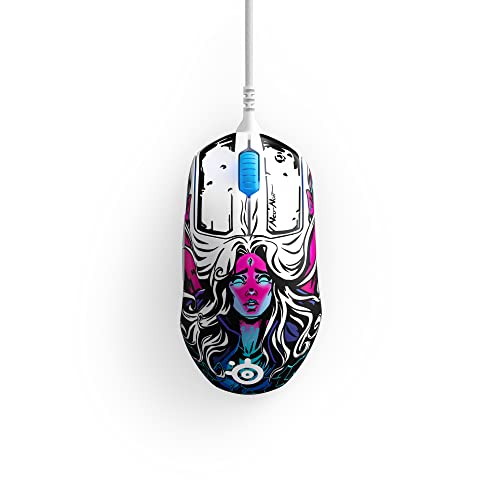 SteelSeries Prime FPS Gaming Mouse – 18,000 CPI TrueMove Pro Optical Sensor – 5 Programmable Buttons – Magnetic Optical Switches – Brilliant Prism RGB Lighting - Neo Noir