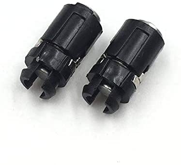 SZLG 2 x Rotating Shaft Spindle Hinge Axis Flip-Open Screen Shaft for Nintendo Gameboy Advance SP GBA SP Replace Axle (Black)